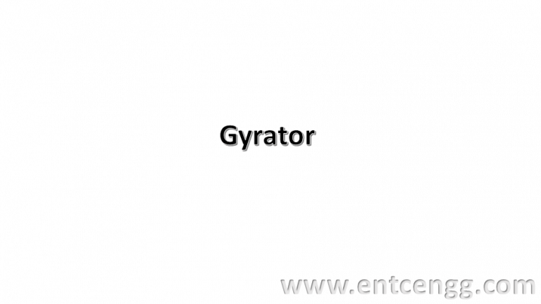 Gyrator in Microwave Engineering - Entc Engg