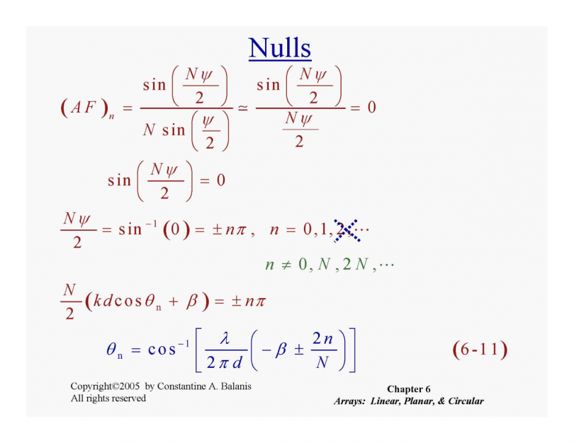 Antenna Array - Entc Engg